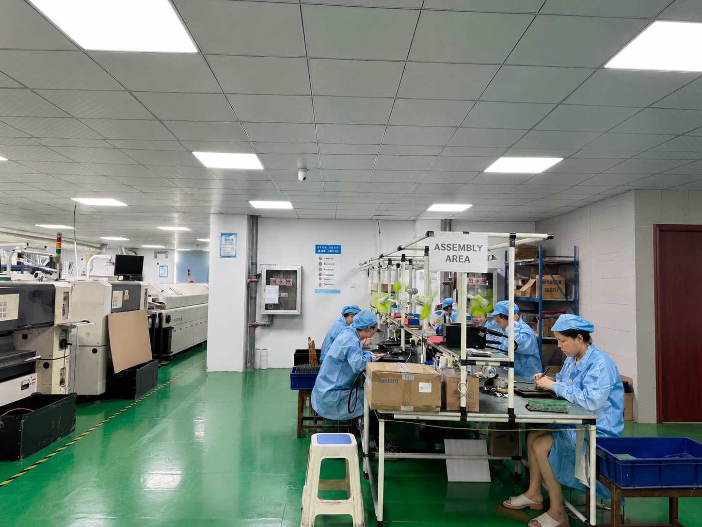 assembly line