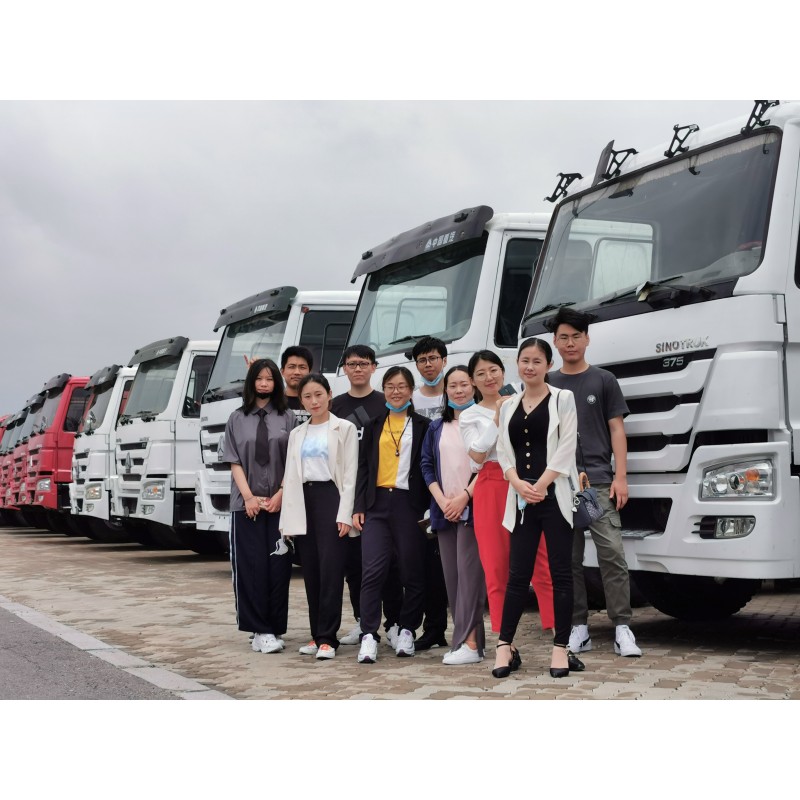 Qingdao Alston Motors sales department team supporting international used HOWO truck buyers
