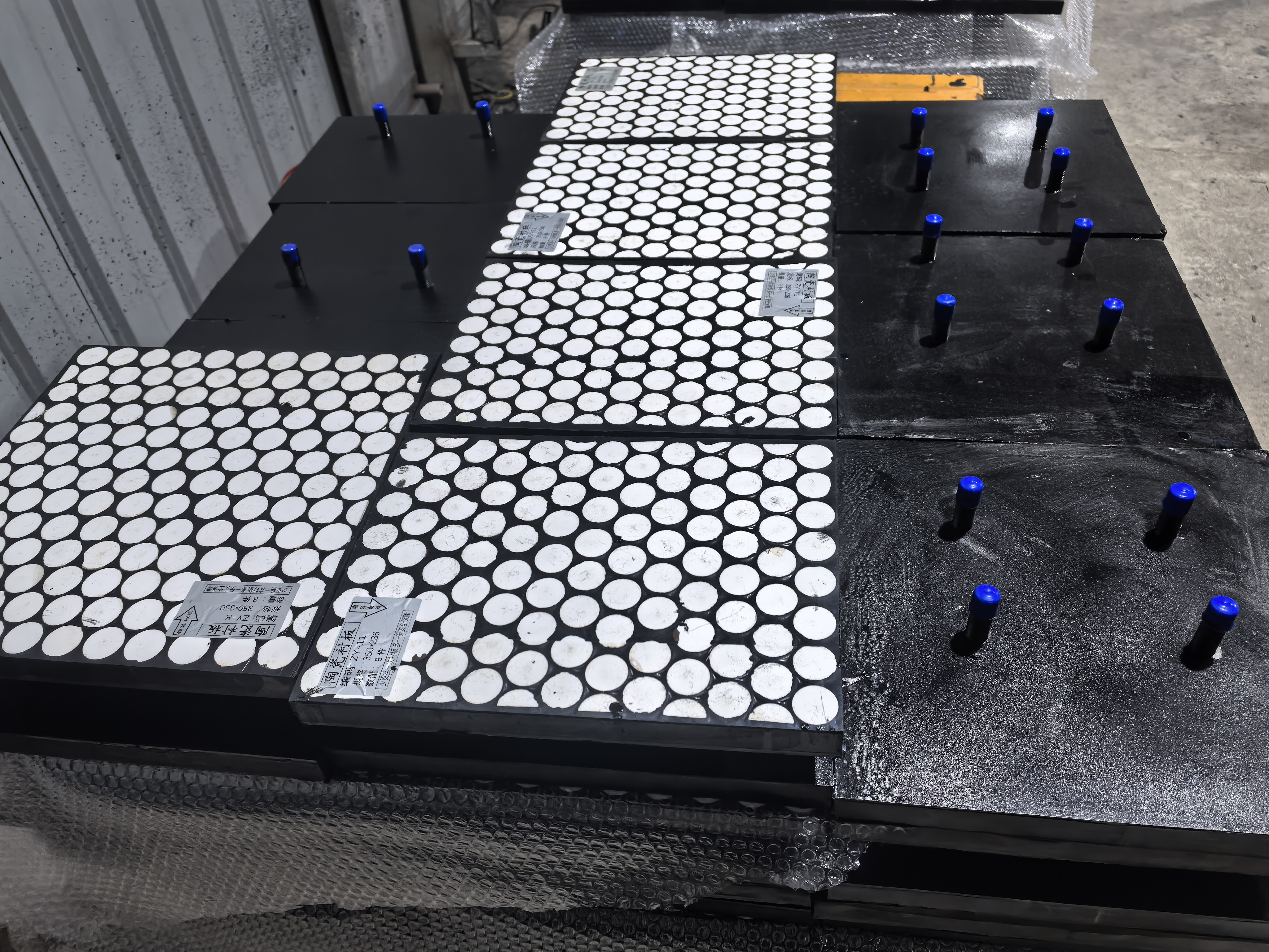 Rubber Ceramic Composite Liners