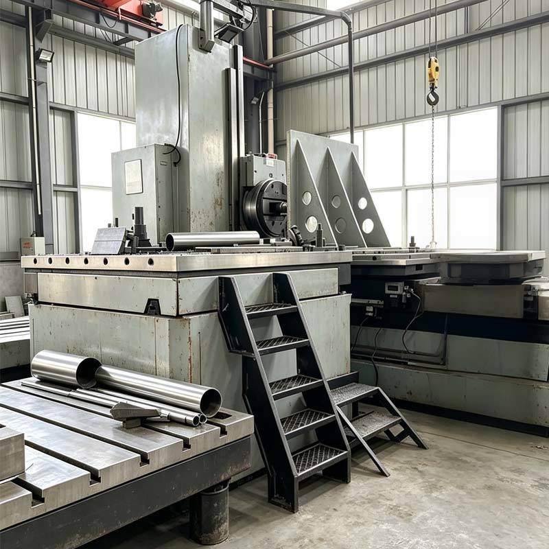 This photo shows the machining workshop and processing equipment.