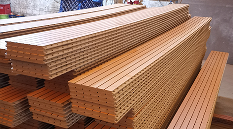 Guangzhou Mq Acoustic Materials Co., Ltd factory production line 1