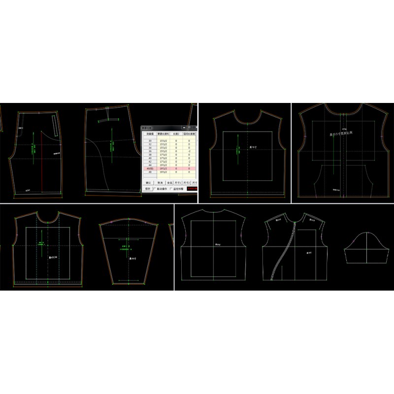 Garment patterns