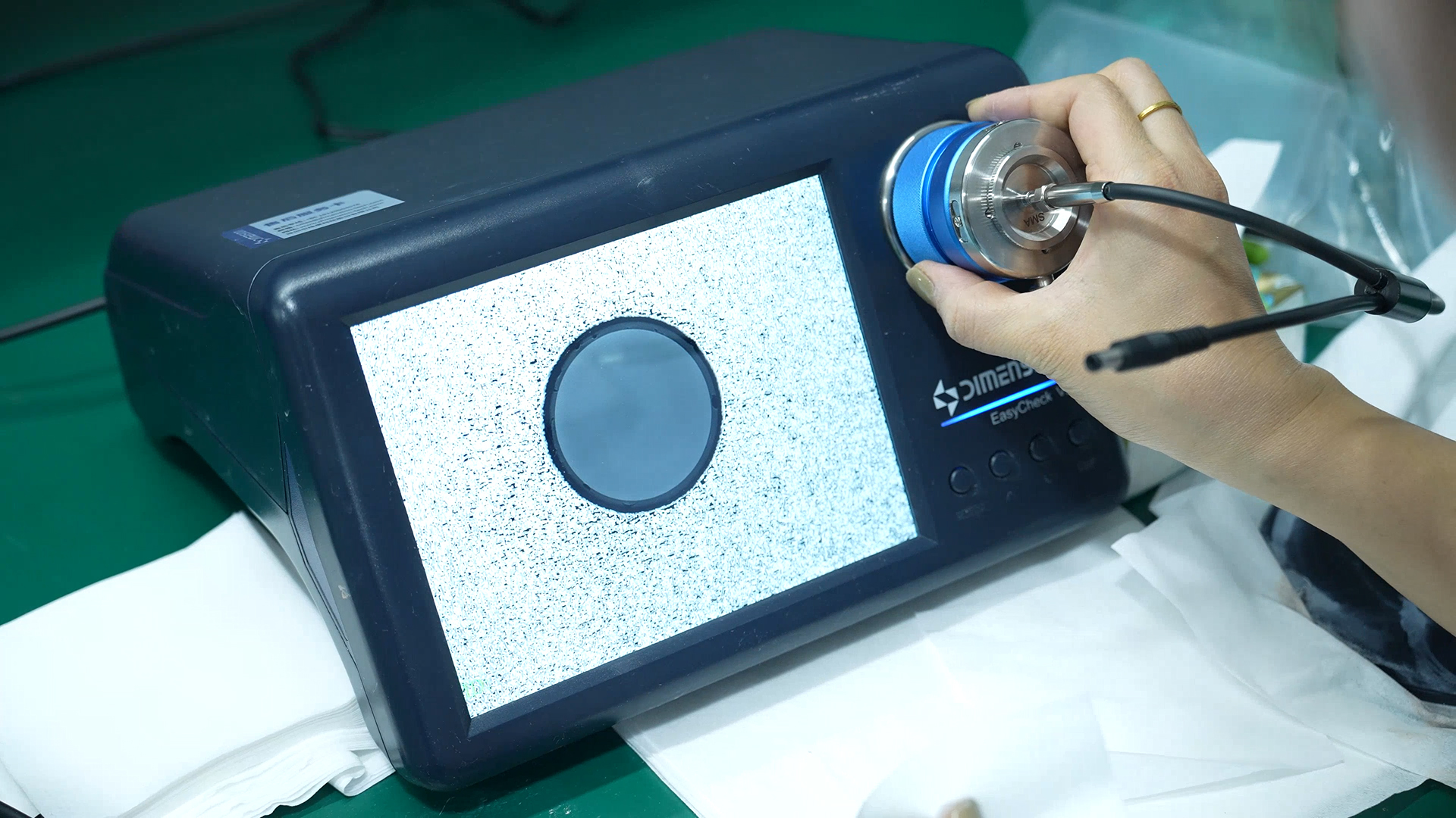 Fiber optic product testing and inspection
