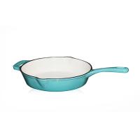 China ENAMELLED CAST IRON ROUND SKILLET factory
