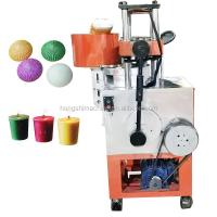 China Fully automatic tealight candle cup making machine water floating candle extruder machine for sale