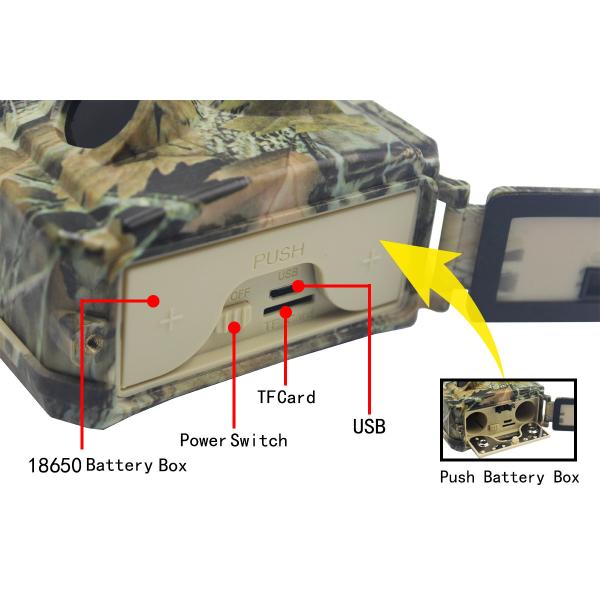 Quality PR400 Hunter Trail Camera PIR 1080p Waterproof 30FPS for sale