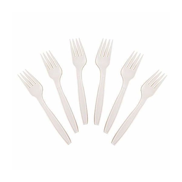 Quality PLA cornstarch buffets for events eco friendly compostable biodegradable cutlery for sale