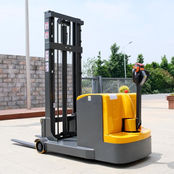Quality Electric Counterbalanced Walkie Stacker Capacity 3300lbs Lifting Height 177inch for sale