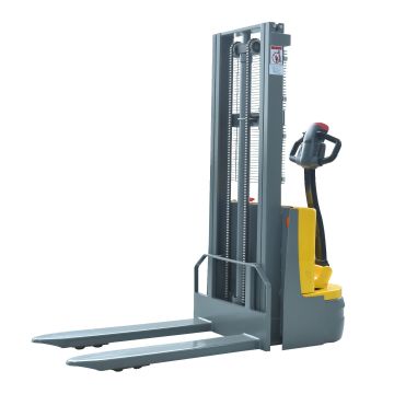 Quality Workshop Light 3m 1000KG Power Electric Stacker Forklift for sale