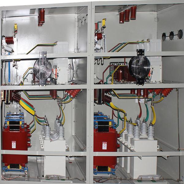 Quality 400kvar Customized Color High Voltage Distribution 110v - 690v Cabinet Capacitor for sale