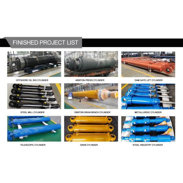 Facrory Direct Custom Hydraulic Cylinders with Transducer Sensor
