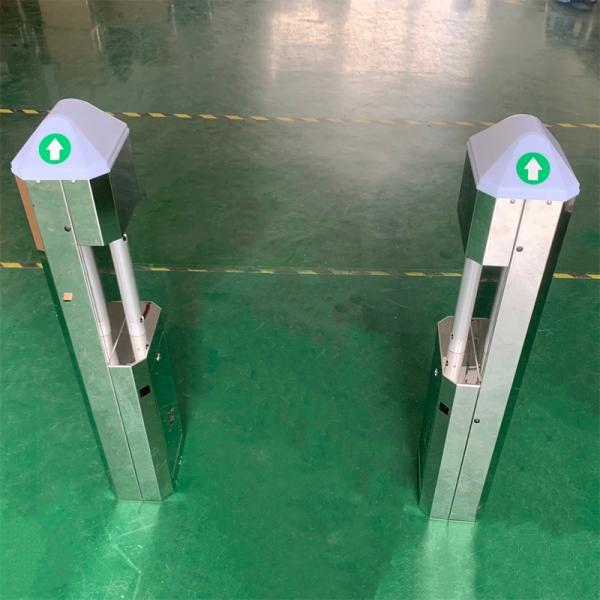 Quality Mirror Stainless Steel Radar Infrared Induction Automatic Swing Turnstile for sale