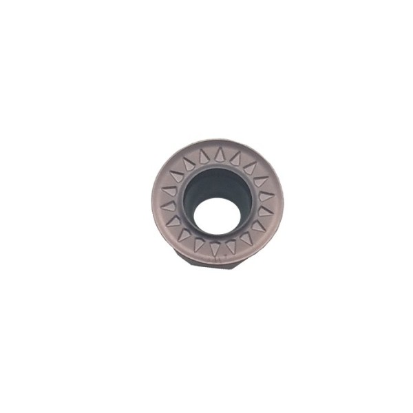 Quality Purple Black Carbide Machining Inserts , Round Carbide Inserts RPKT1204MO-JS for sale