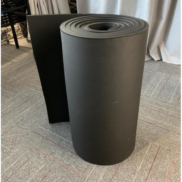 Quality Noise Reduction Foamed Rubber Sheet Insulation Boards 1000mm 1200mm for sale