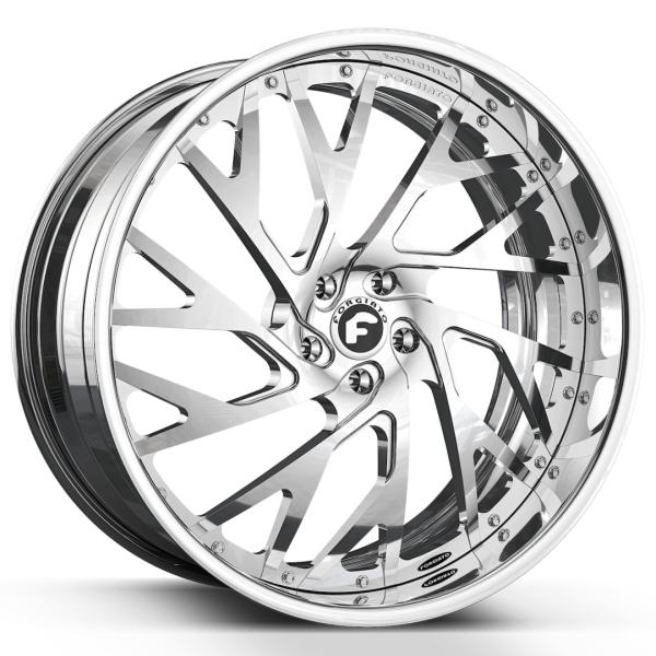 Quality Forgiato Concentrati-FF Chrome Face Wheels for sale