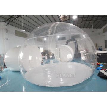 Quality 5m Hotel Inflatable Clear Bubble Dome Tent Logo Customized for sale