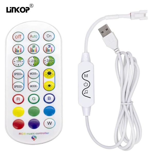 Quality Dc 5v Bluetooth App Rgb Led Controller With Brightness Adjustment And Microphone for sale