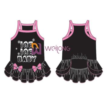 Quality Bowknot Princess Vest Sundress Luxury Dog Dresses / Fancy Dog Clothes for sale