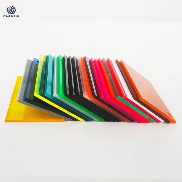 Quality 0.8-20mm Thickness Acrylic Extruded Board UV Resistance Custom Sizes for sale