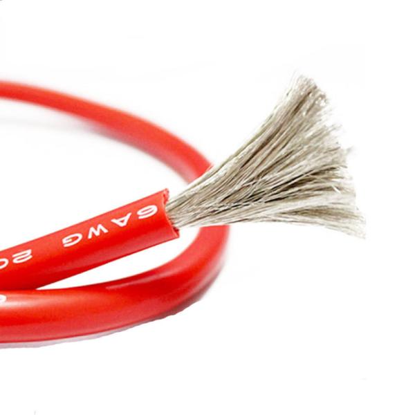 Quality 16 Gauge High Temperature Resistant Silicone Stranded Automotive Wire for for sale