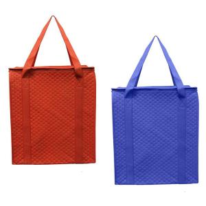 Quality 36 Can 1000pcs 35x20x35cm 5 nylon 80gsm Cooler Bag Lunch Bag for sale