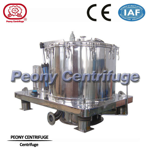 Quality GMP Standard Plate Bottom Pharmaceutical Centrifuge / Filtering Equipment / Solid-Liquid Centrifuge for sale