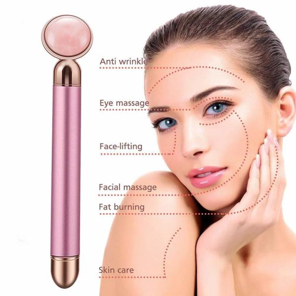 Quality Handheld Facial Beauty Tool Electric Vibrating Massage Bar Face Firming Massager for sale