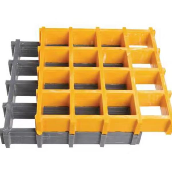 Quality FRP GRP Molded Grating Pultruded Multiple Grate / Grille Leakage Grid for sale