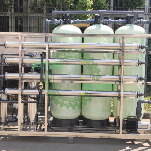 Quality 2000 Liter Per Hour Automatic Valve Operate Water Purifying Machine for sale