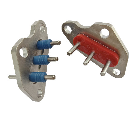 Quality Bolt Mounted -70C~300C Hermetic Compressor Terminals 10A-30A 72V-810V for sale