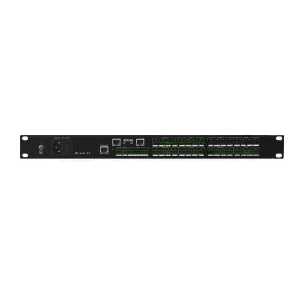 Quality 12X12 Dante DSP Processor Network IP , Digital Matrix Mixer For Large System for sale