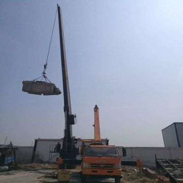 Quality Rotation 360 Degree Marine Hydraulic Crane Telescopic Boom With Safety System for sale