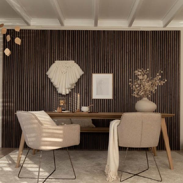 Quality Wooden Slats Wall MDF Wood Veneer Pet Acoustic Panel for Office Building Wall Covering for sale