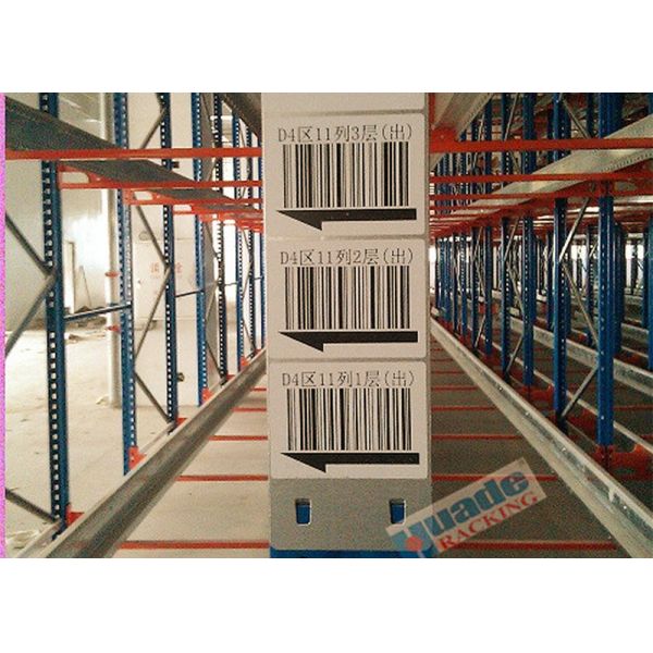 Quality Freezers Radio Shuttle Racking 2 Aisles Heavy Load Industrial Pallet Racks for sale