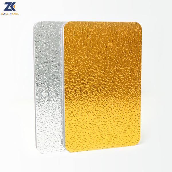 Quality 3D Water Ripple Board Eco Friendly Bamboo Charcoal Wood Veneer for sale