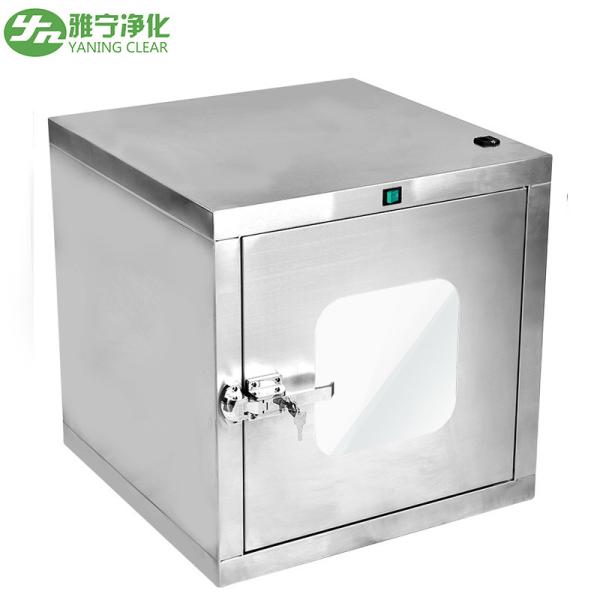 Quality Clean Room Embedded Door Stainless Steel Pass Box for sale