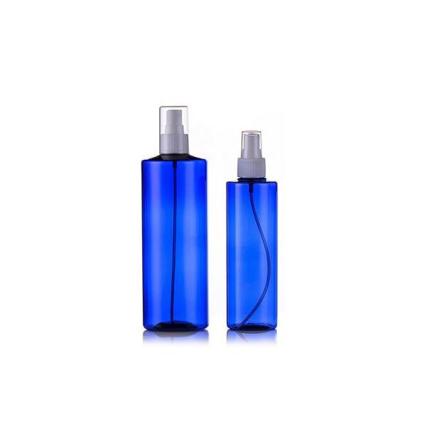Quality 50ml plastic clear PET bottle with mist sprayer cap for sale