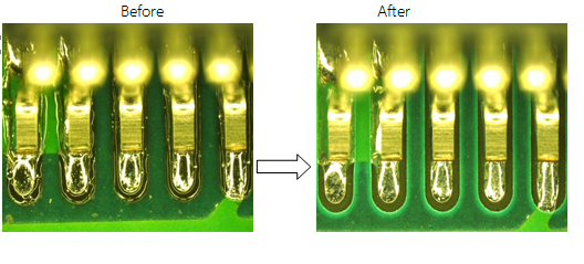 Stainless steel material PCBA surface conformal coating automatic removing machine 7