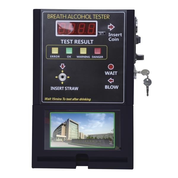 Quality 50HZ 60HZ LCD Display Club Breathalyzer 4.000g/L Fuel Cell Alcohol Tester For Cars for sale
