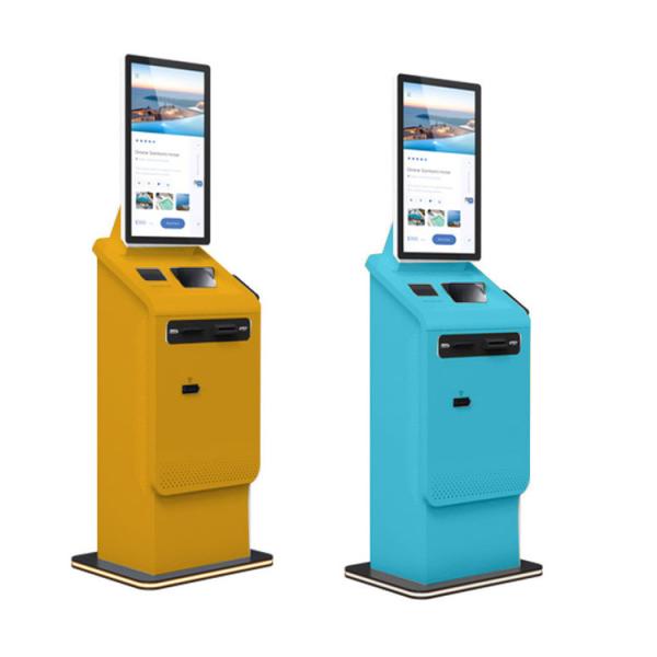 Quality 32inch cash Dispensing Machine Multi Function ATM With Coin Acceptor for sale