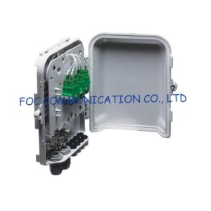 Quality Fiber Optic Distribution Box 8 Ports Splitters and Adapter Loaded For FTTH for sale