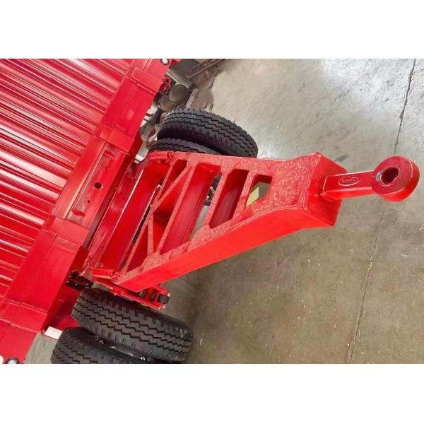 Quality 2/3 Axle Timber Transport Truck Trailer Loading Durable Design Full Trailer for for sale
