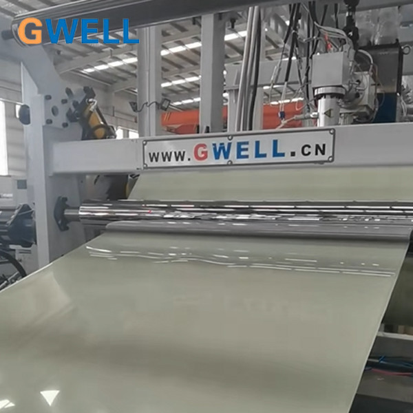 Quality PC sheet Extrusion Line Plastic Sheet Extruder Machine 750kg/H for sale