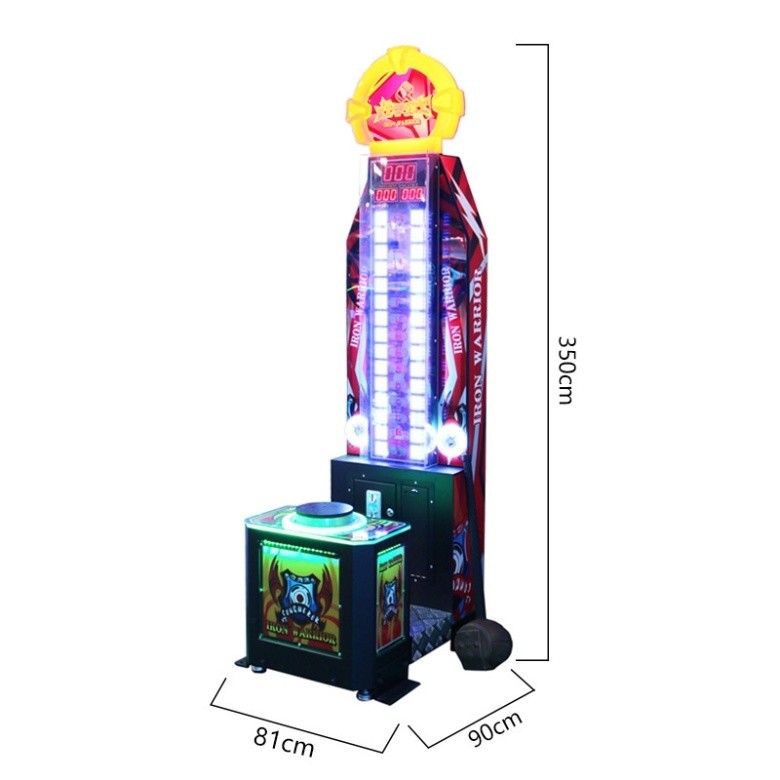 Quality 110V Amusement Arcade Machines King Of Hammer For 80KG Players for sale