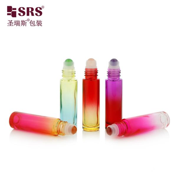 Quality BLPM-10ml Aqua Green Gradient Industrial Glass Perfume Vial Container With for sale
