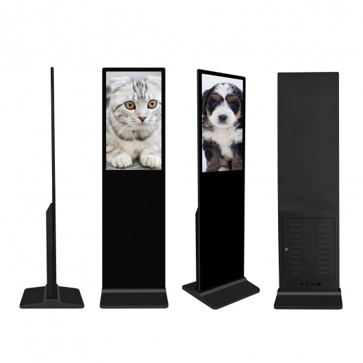 Quality 8GB Floor Standing Digital Signage 32 Inch 500nits Brightness for sale