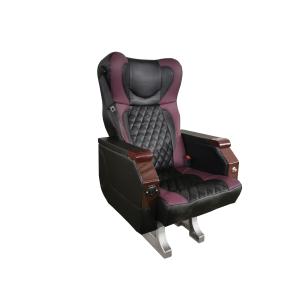 Quality Bus Boat Train Commuter Passenger Seat With Velvet Fabric Double Leather for sale
