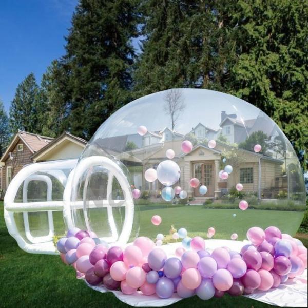 Quality Inflatable Snow Globe Bubble House with Accessory Repair Kit and Customized for sale