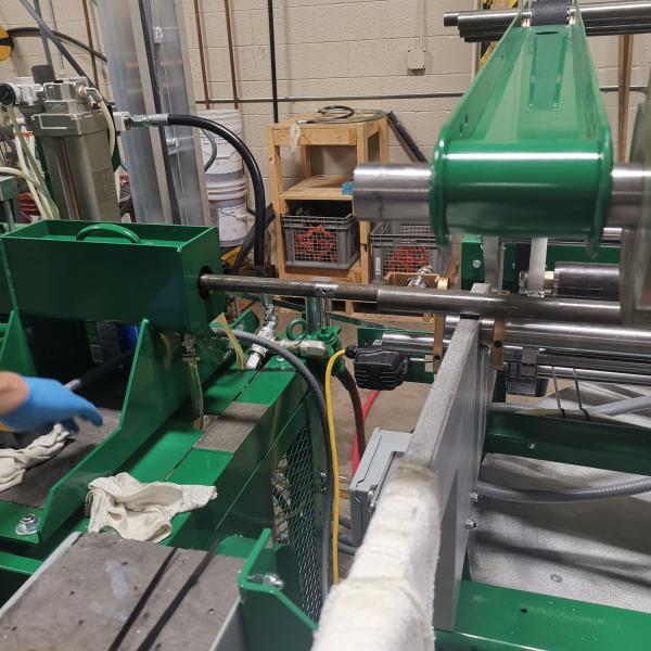 Quality DELLOK  0.4mm Tube Finning Machine for sale