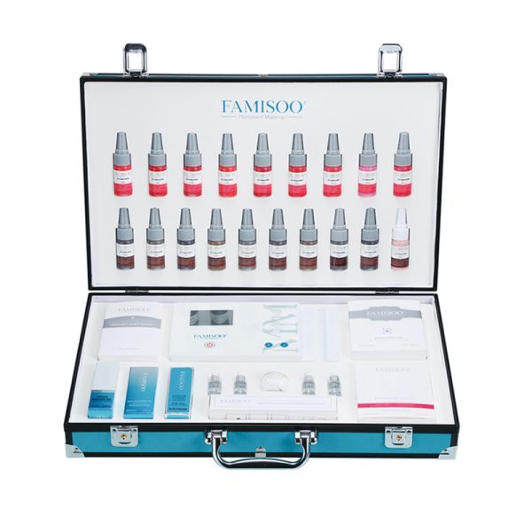 Quality Complete Professional Permanent Makeup Tattoo Kit with Leather Package for sale